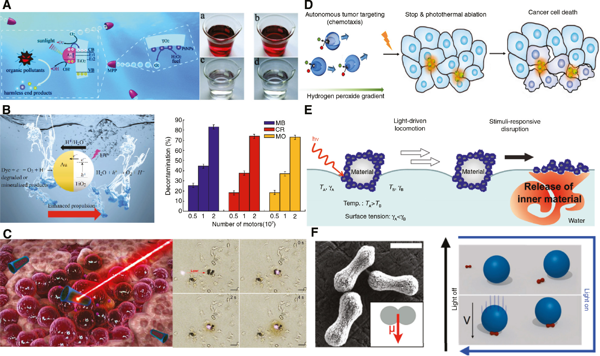 Self-propelled autonomous nanomotors meet microfluidics | The ...