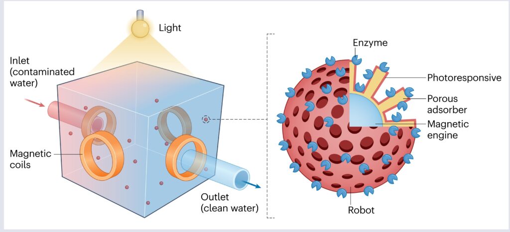 Smart micro- and nanorobots for water purification | The Nanorobots ...